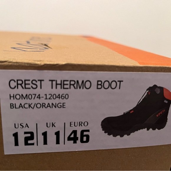 XPETI | Shoes | Xpeti Mens Crest Thermo Winter Hiking Boots Waterproof ...